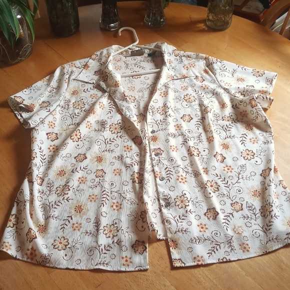 Laura Scott | Tops | Laura Scott Women Blouse Plus Size | Poshmark